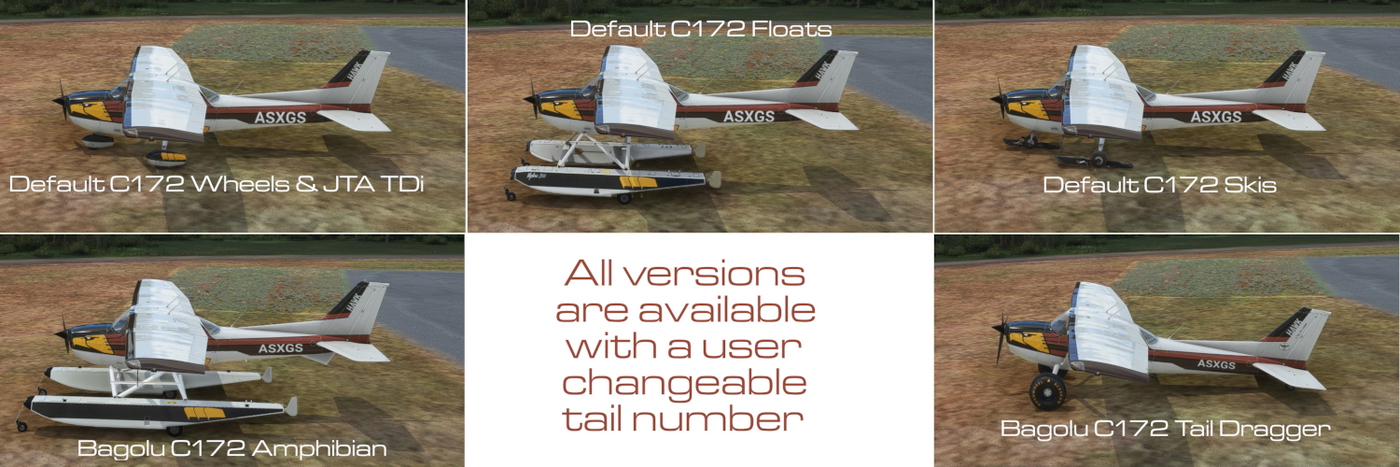 Cessna 172 Skyhawk N75549 for Microsoft Flight Simulator | MSFS