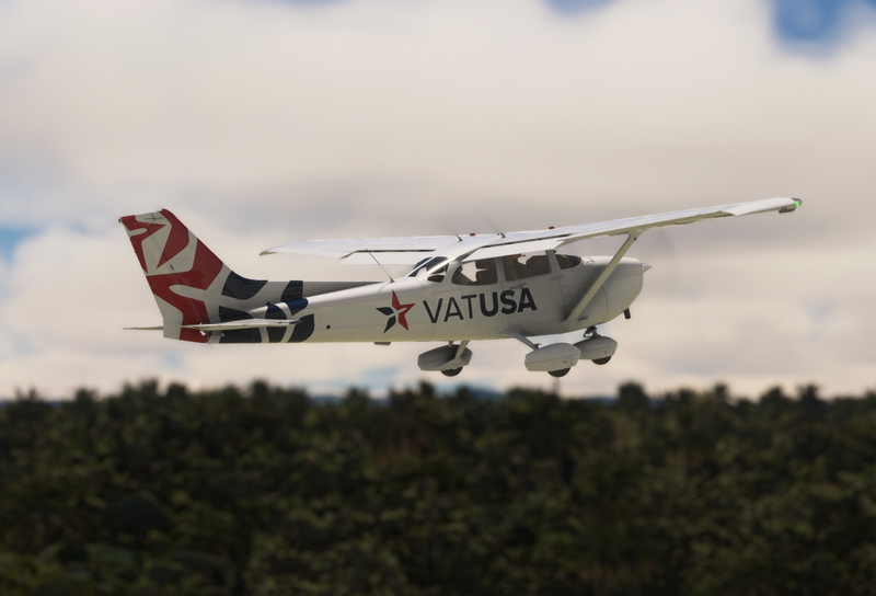 Cessna 172 Skyhawk VATUSA for Microsoft Flight Simulator | MSFS