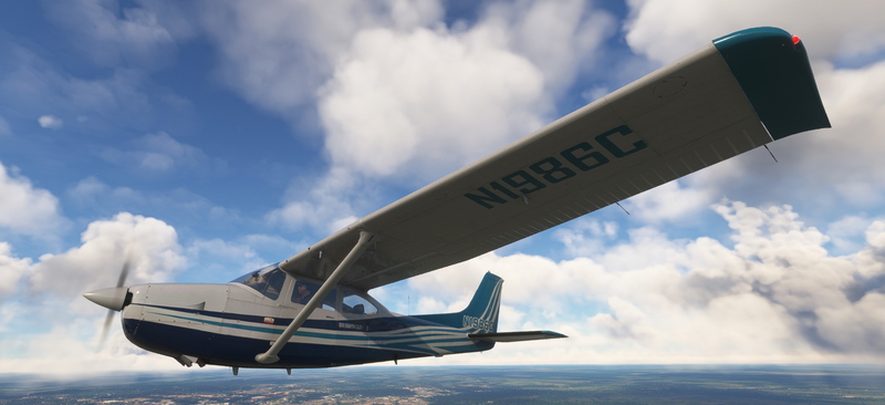 Cessna 182 RG II - N1986C for Microsoft Flight Simulator | MSFS