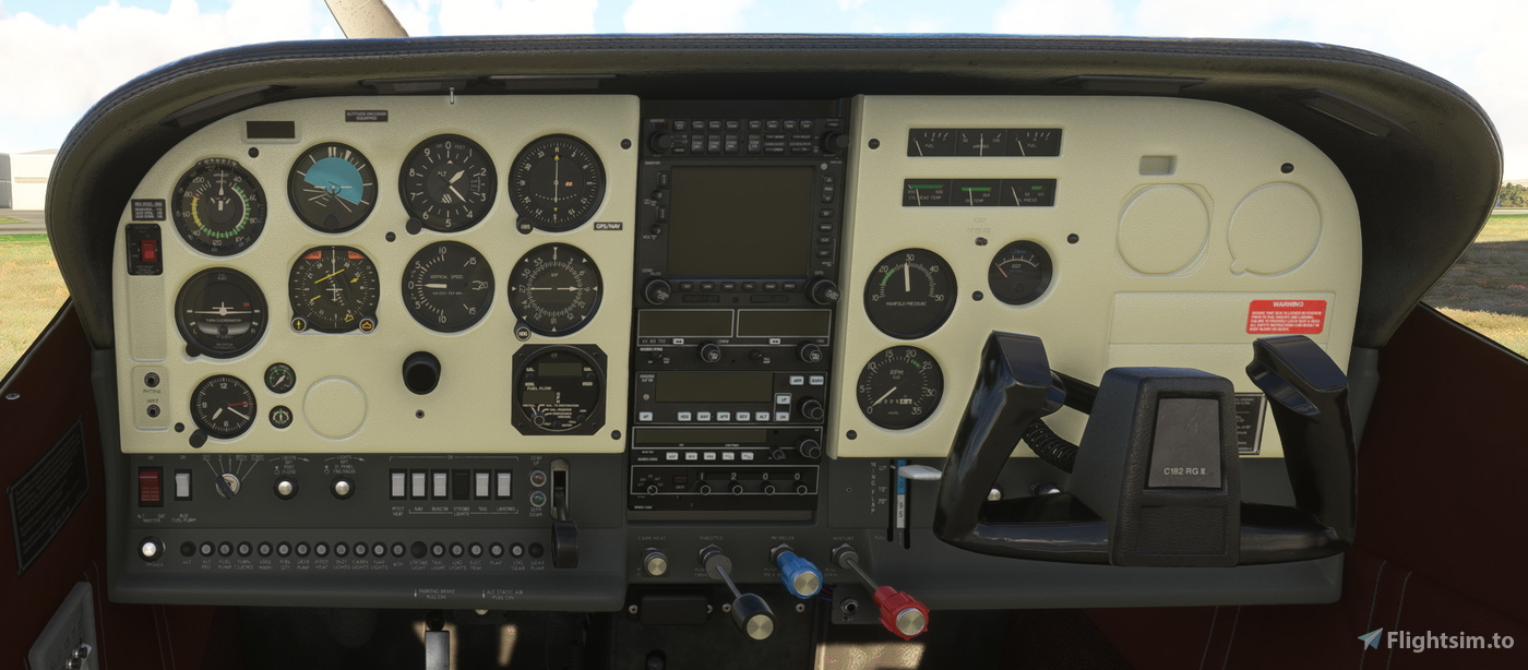 Cessna 182 RG II - N1986C for Microsoft Flight Simulator | MSFS