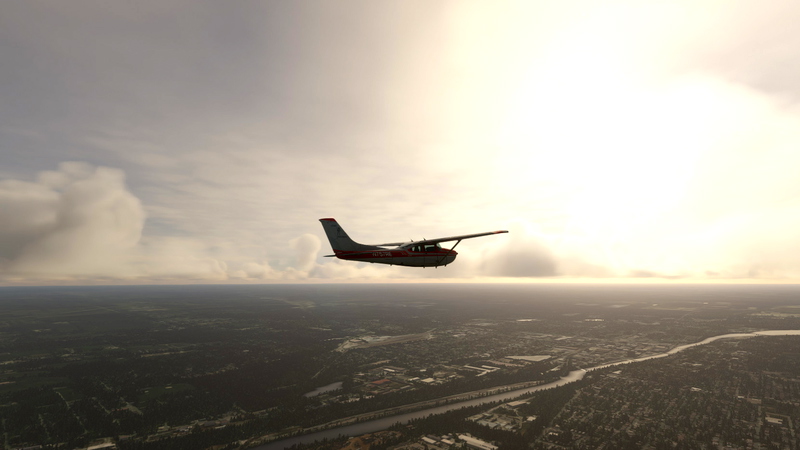 Cessna 182RG Lewis University for Microsoft Flight Simulator | MSFS