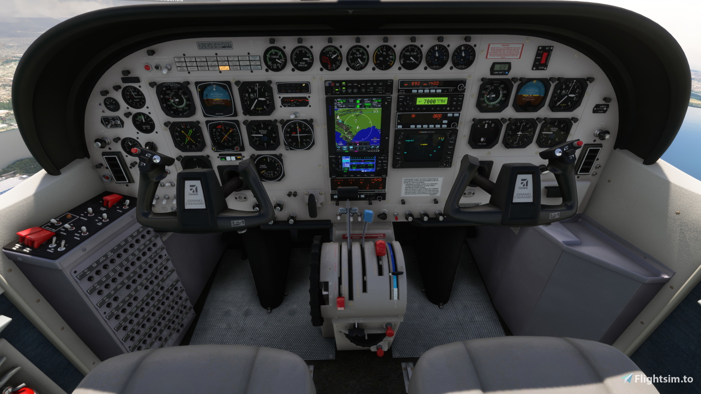 Cessna 208 Cockpit