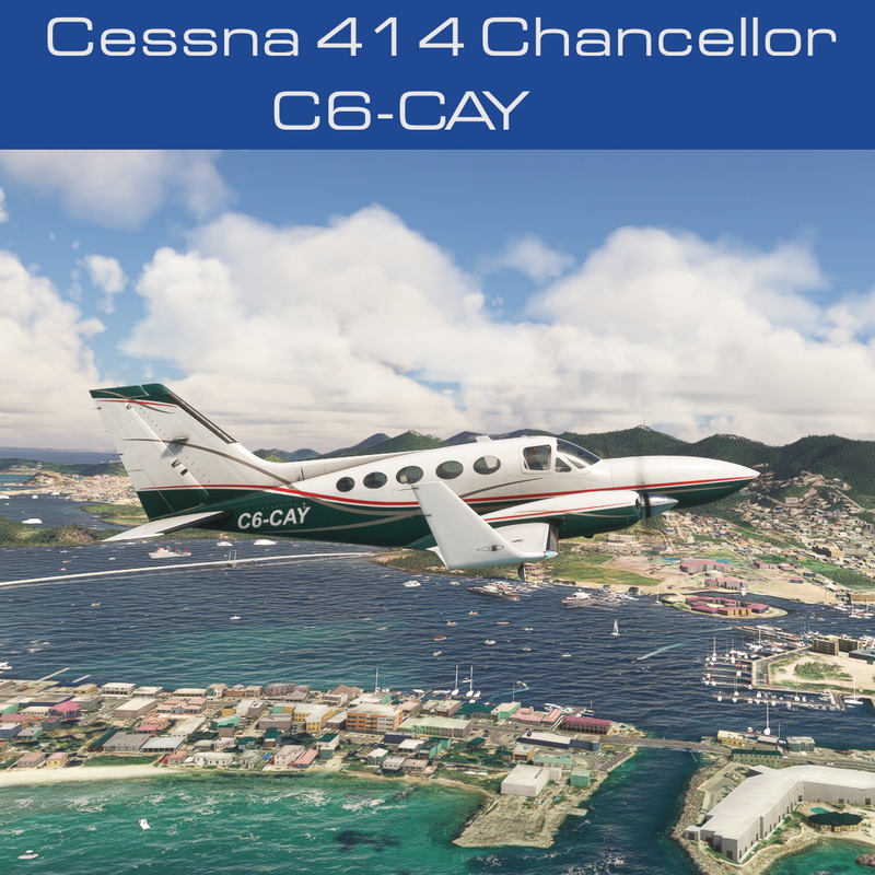 Cessna 414 Chancellor Liveries for Microsoft Flight Simulator | MSFS