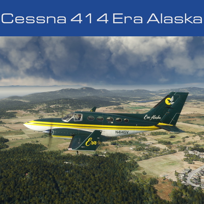 Cessna 414 Chancellor N81AD for Microsoft Flight Simulator | MSFS