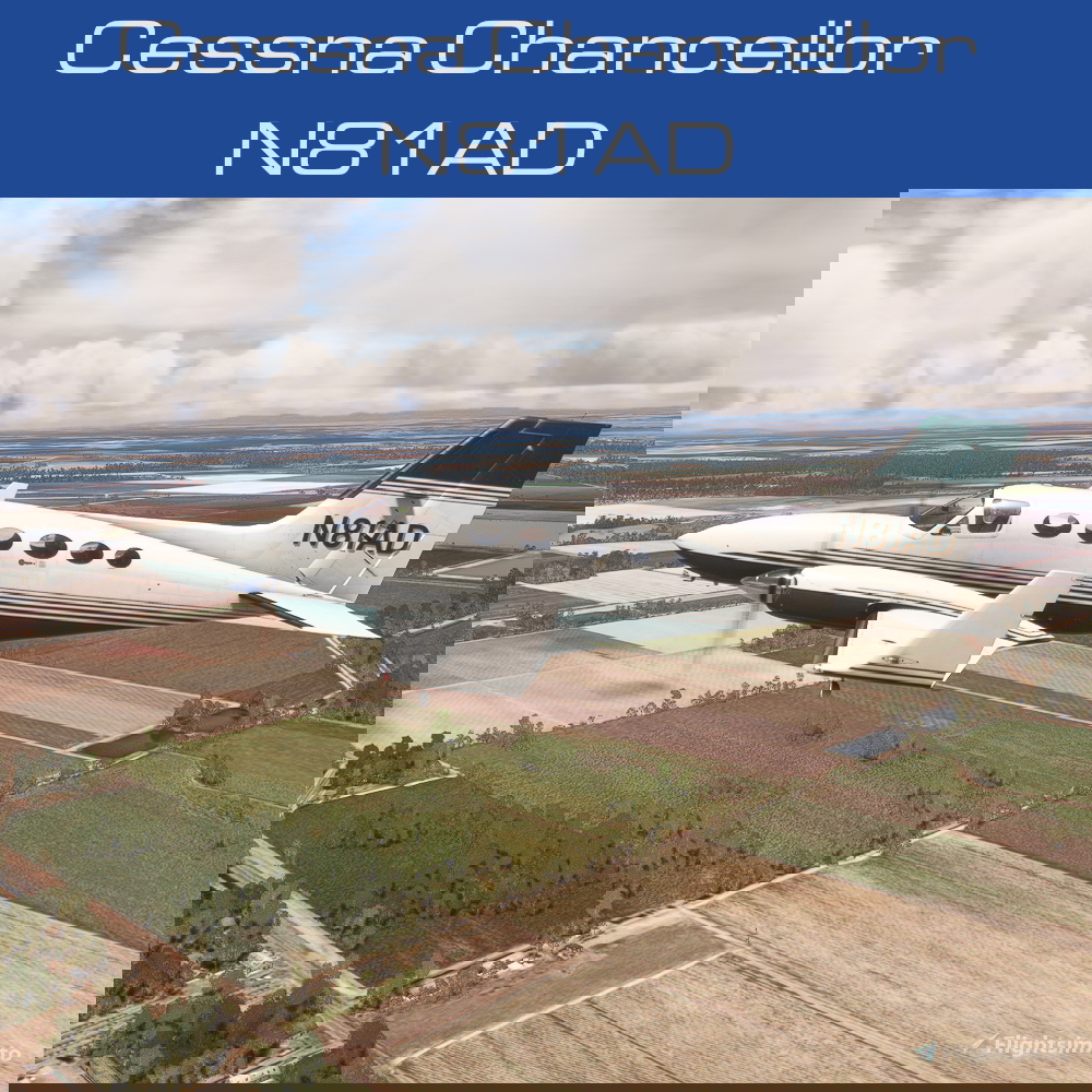 Cessna 414 Chancellor N81AD for Microsoft Flight Simulator | MSFS