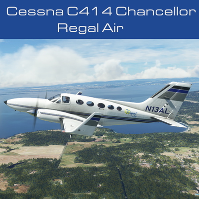 Cessna 414 Chancellor C6-CAY for Microsoft Flight Simulator | MSFS