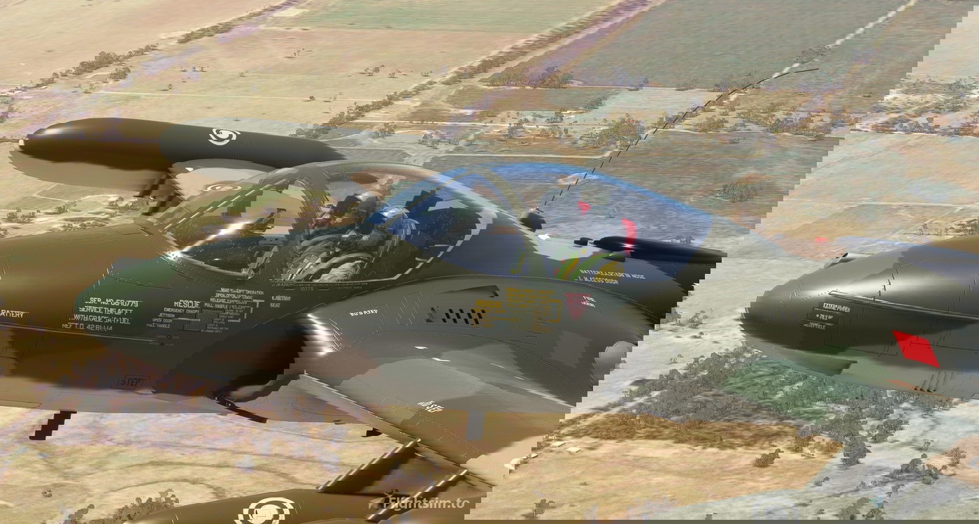 Cessna A-37B Dragonfly VH-XVA 10779 for Microsoft Flight Simulator | MSFS