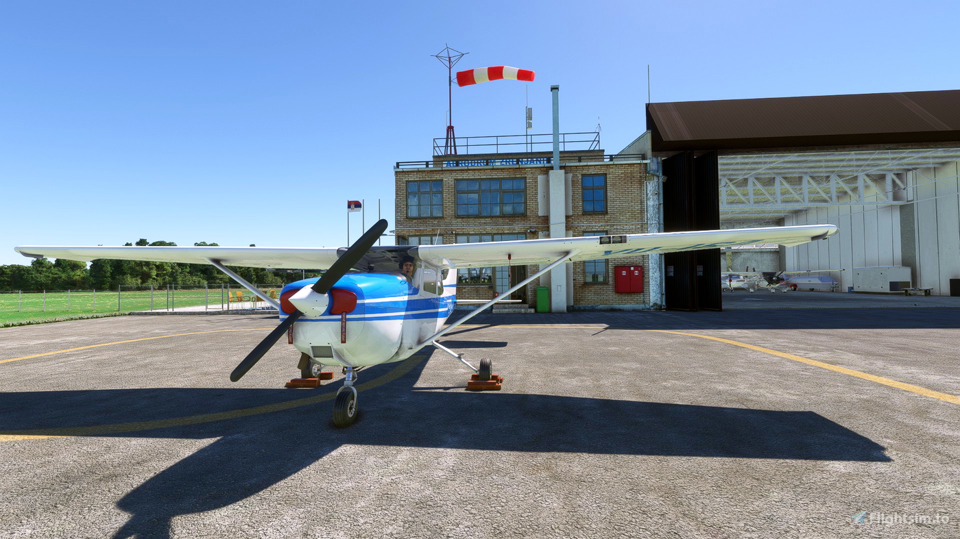 YU- ISA Cessna C172 (WB Sim) - Serbia for Microsoft Flight Simulator | MSFS