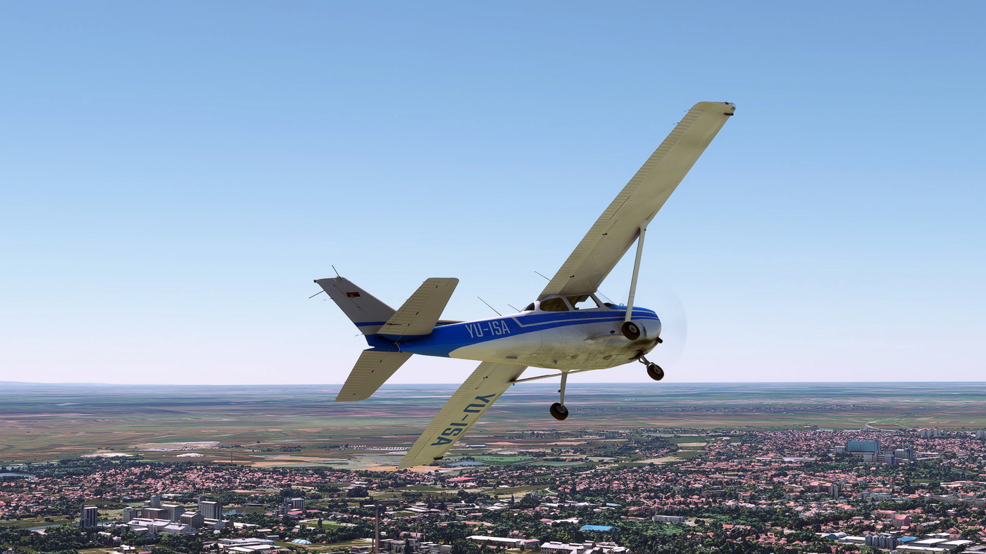 YU- ISA Cessna C172 (WB Sim) - Serbia for Microsoft Flight Simulator | MSFS