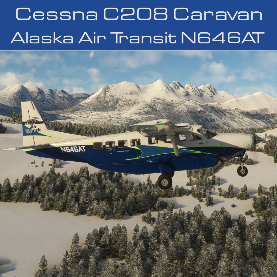 Cessna C208 Caravan Alaska Air Transit N646AT - MSFS Add-on - Flightsim.to