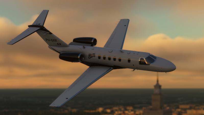 Cessna Citation CJ4 "PH-GXX" Martin Garrix Private Tour Jet Livery for ...