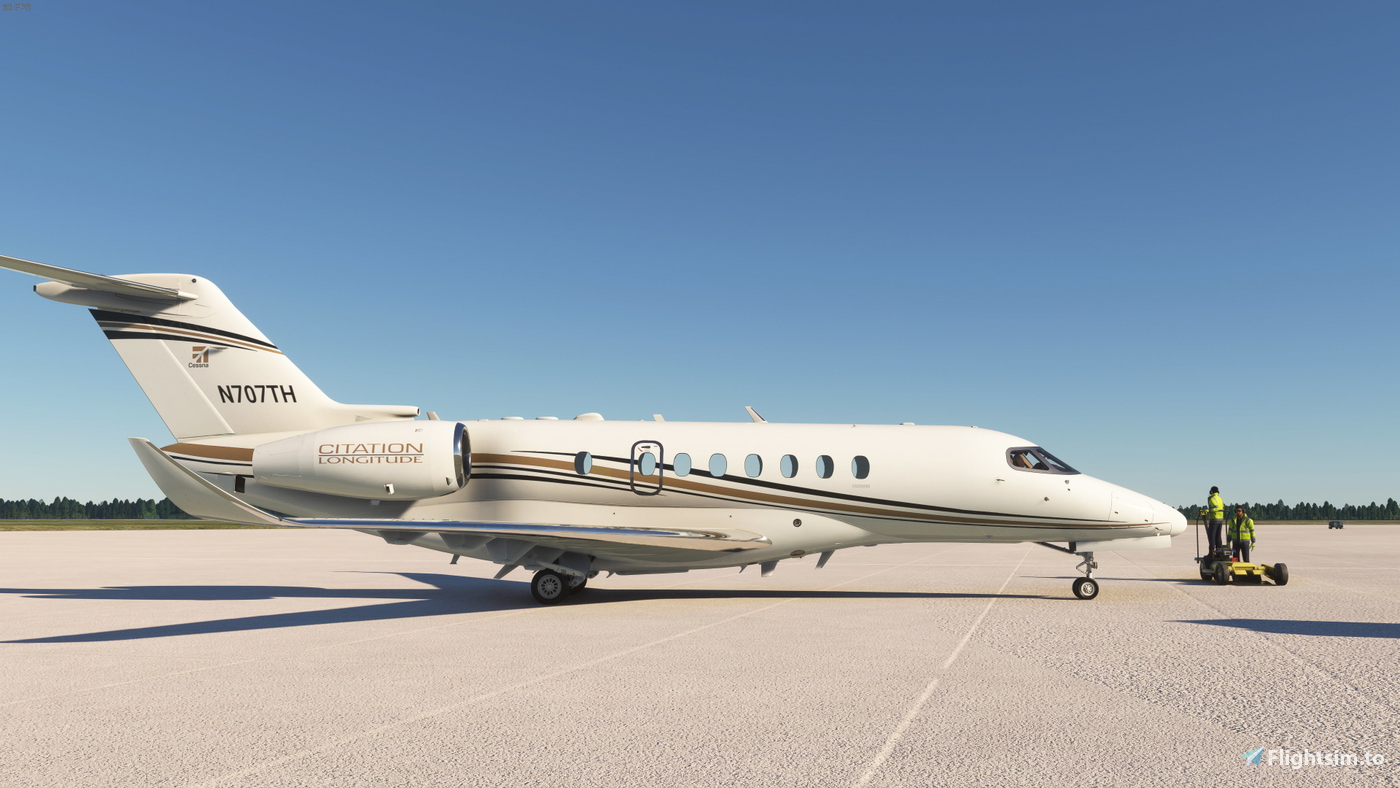 Cessna Citation Longitude N707TH のために Microsoft Flight Simulator | MSFS