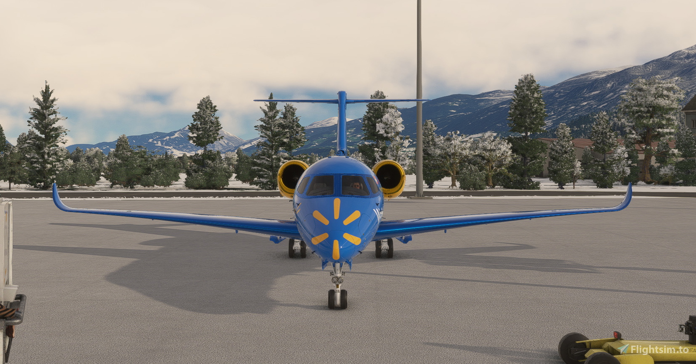 Cessna Citation Longitude Walmart Livery [FICTIONAL] のために Microsoft ...