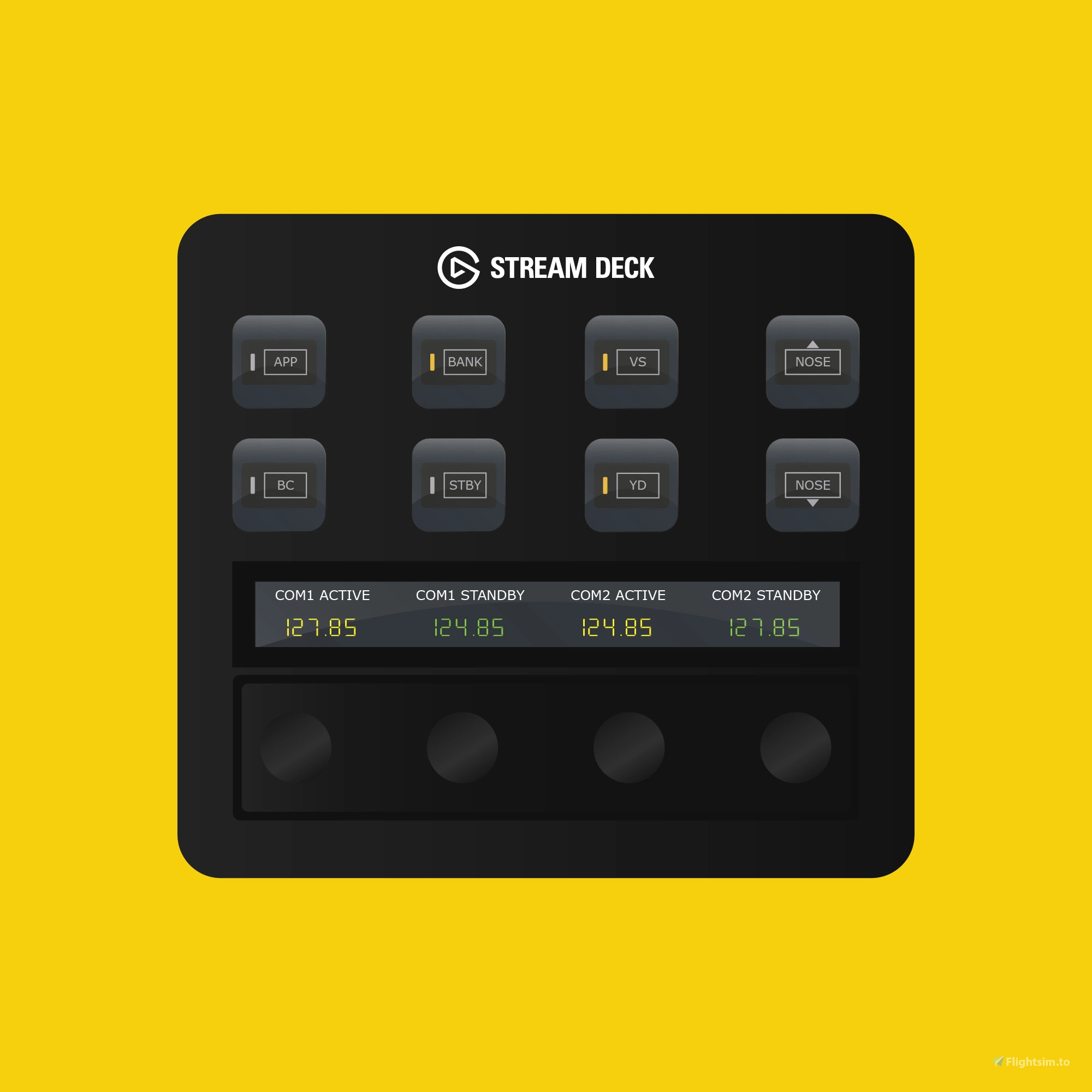 Flight Panels - Cessna Citation X Stream Deck + Autopilot Panel for ...