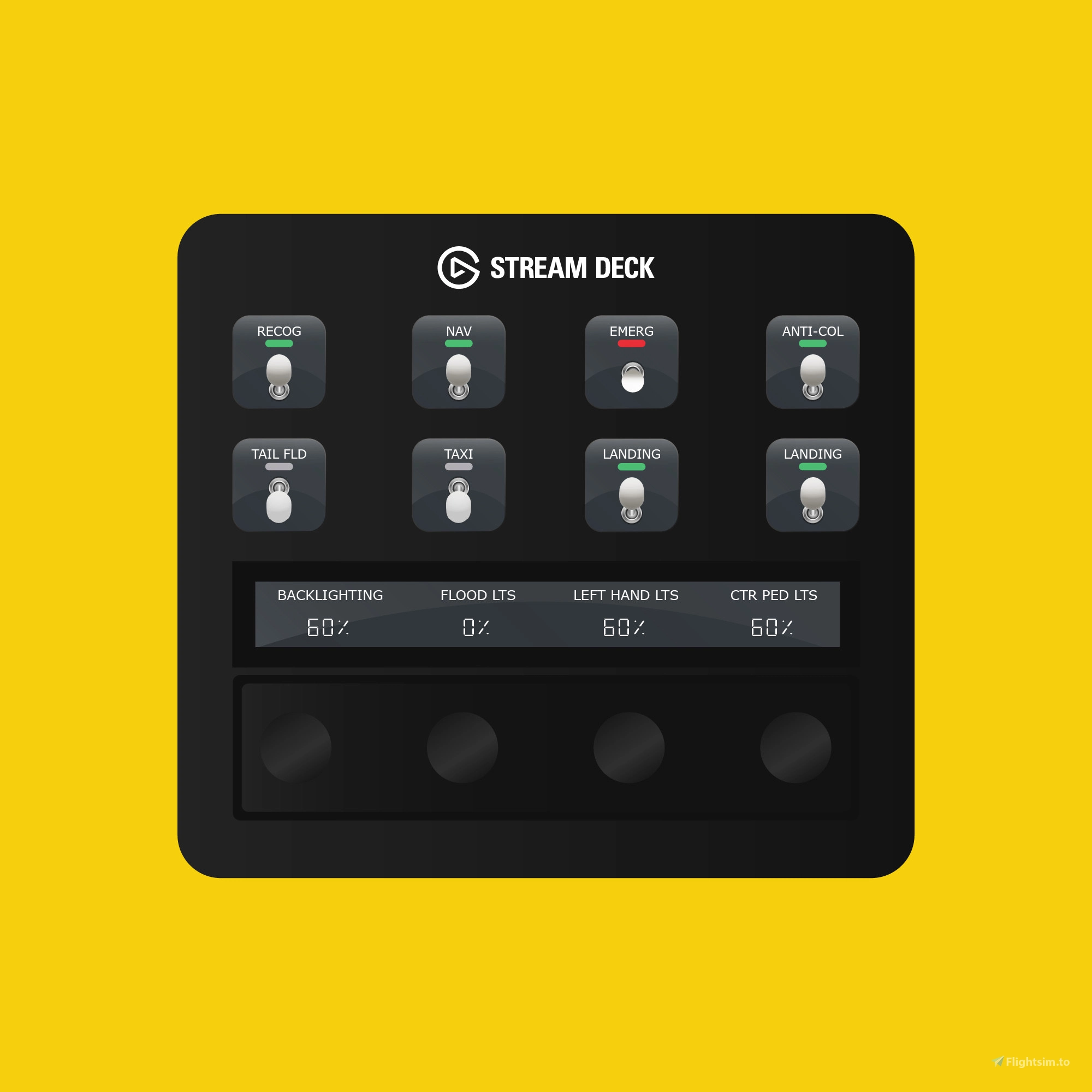 Flight Panels - Cessna Citation X Stream Deck + Autopilot Panel for ...