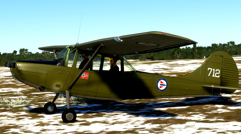 Cessna L-19 Liveries for Microsoft Flight Simulator | MSFS