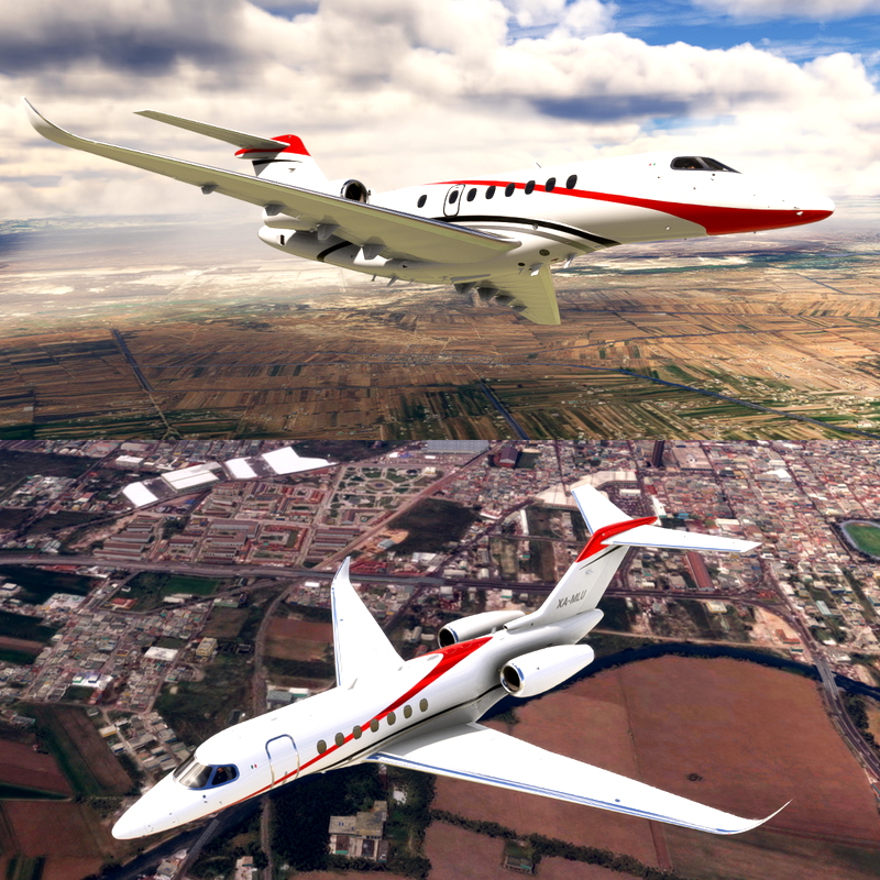 Cessna Longitude Aerolineas Ejecutivas for Microsoft Flight Simulator | MSFS