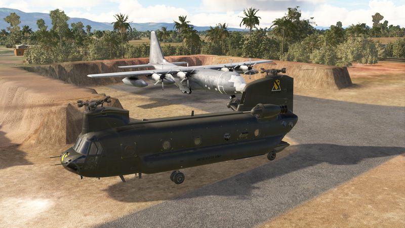 CH-47 - 1st Air Cavalry #57991 for Microsoft Flight Simulator | MSFS