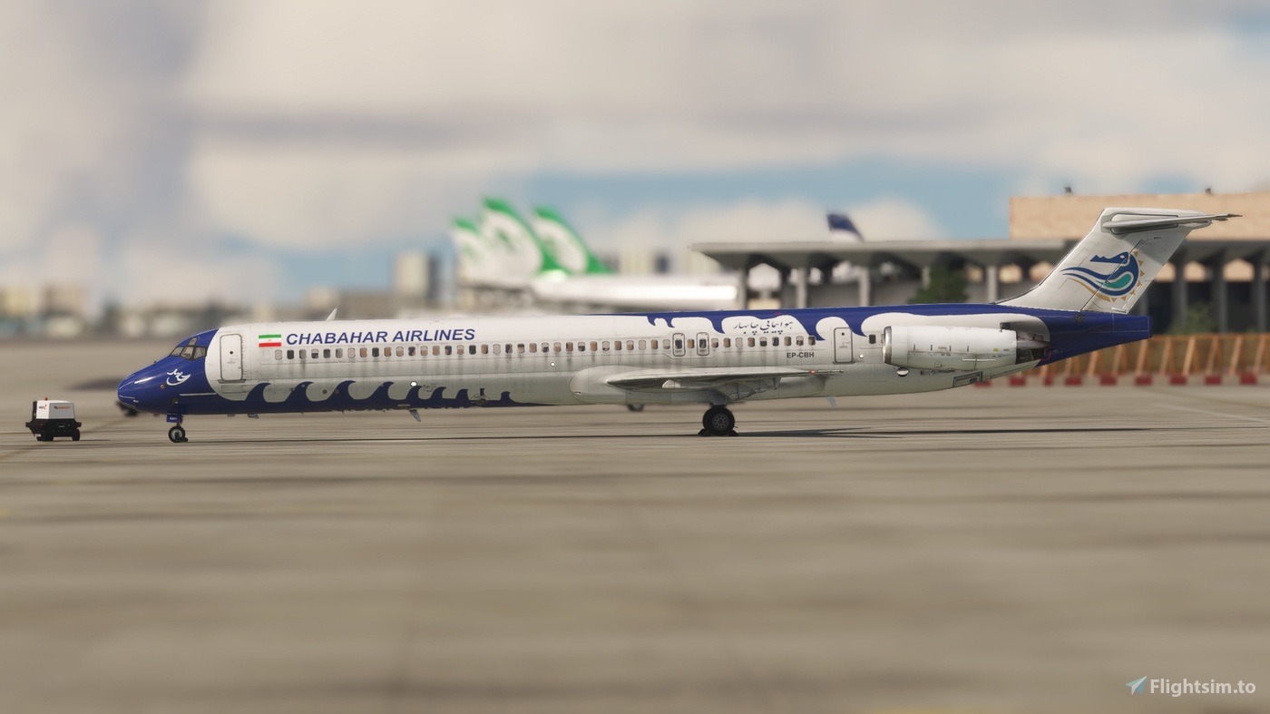 Chabahar Airlines [EP-CBH - Dirty/Used] Leonardo MD82 "Fly the Maddog X" for Microsoft Flight ...
