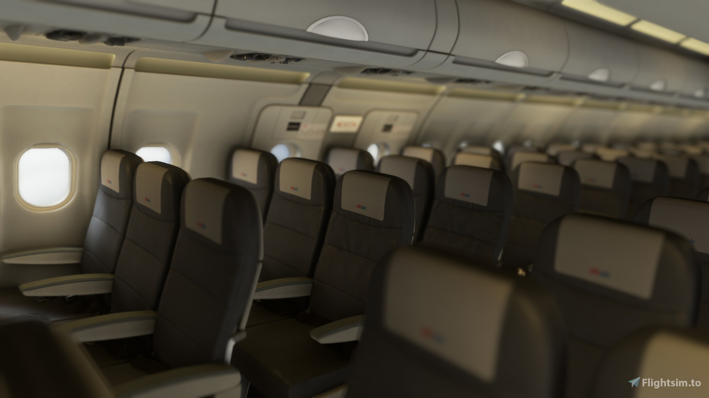 Chair Airlines (HB-JOK) - Fenix A320 [8K] für Microsoft Flight ...
