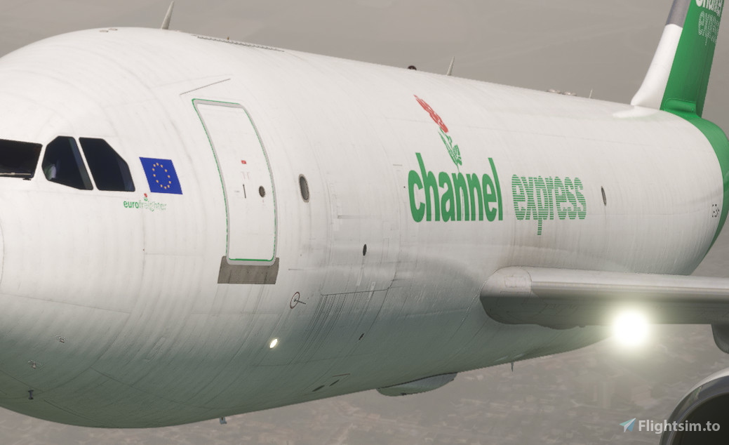 Channel Express G-CELW - Airbus A300-600RF - Inibuilds for Microsoft ...