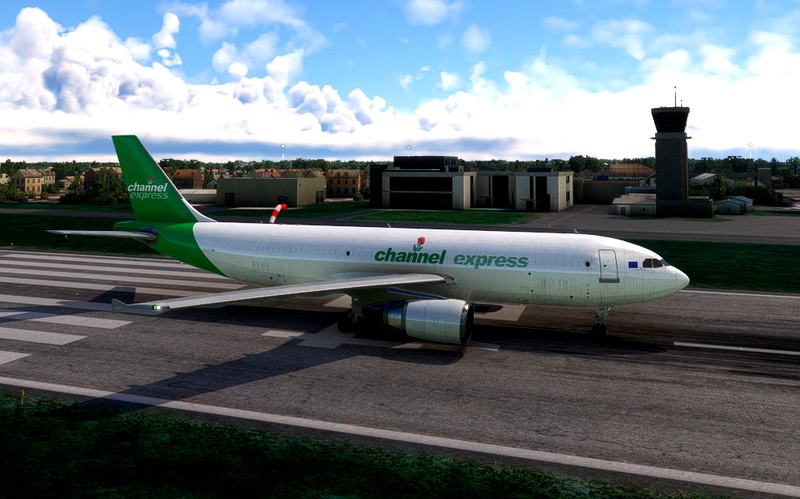 Channel Express G-CEXH - Airbus A300-600RF - Inibuilds for Microsoft ...