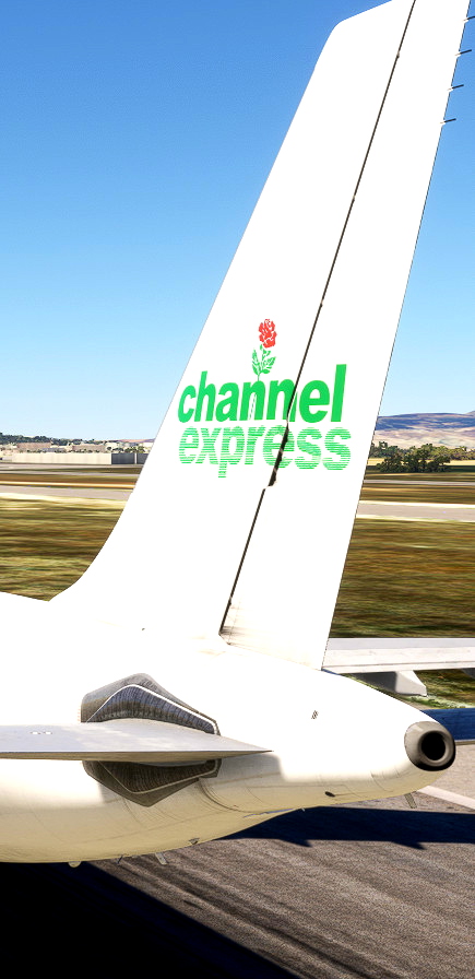 Channel Express G-CEXJ - Airbus A300-600RF - Inibuilds for Microsoft ...