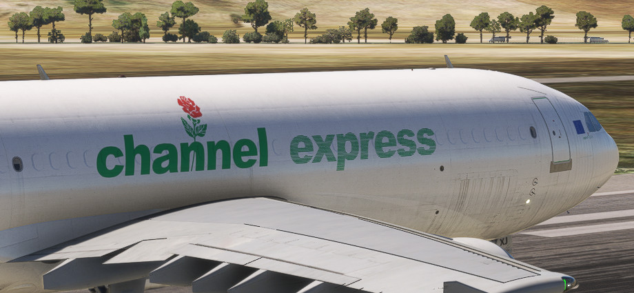 Channel Express G-CEXJ - Airbus A300-600RF - Inibuilds for Microsoft ...