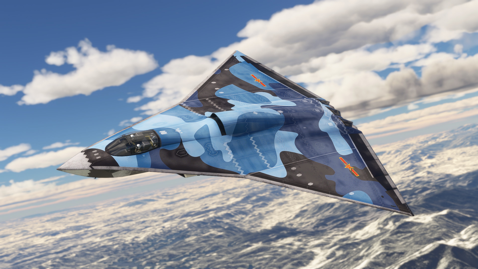 Marine RM - Chengdu J-36 for Microsoft Flight Simulator | MSFS