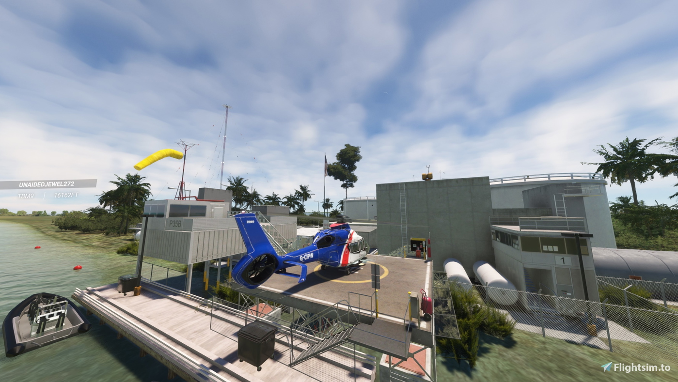 Chevron Southpass Tank Battery W-2 Heliport Venice, LA for Microsoft ...