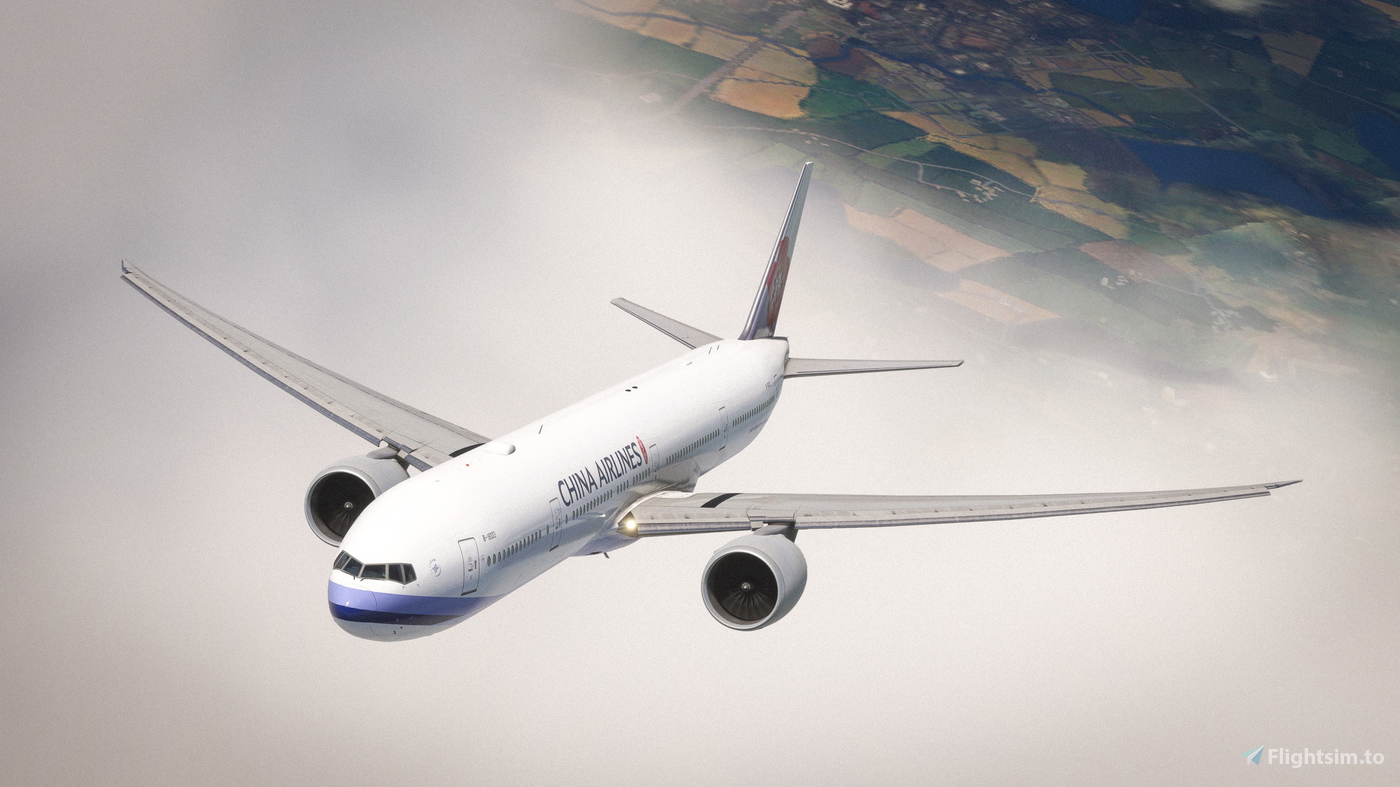 China Airlines (B-18003 - Standard Livery) | PMDG 777-300ER for ...