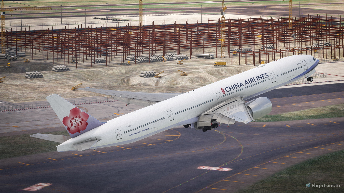 China Airlines (B-18003 - Standard Livery) | PMDG 777-300ER for ...