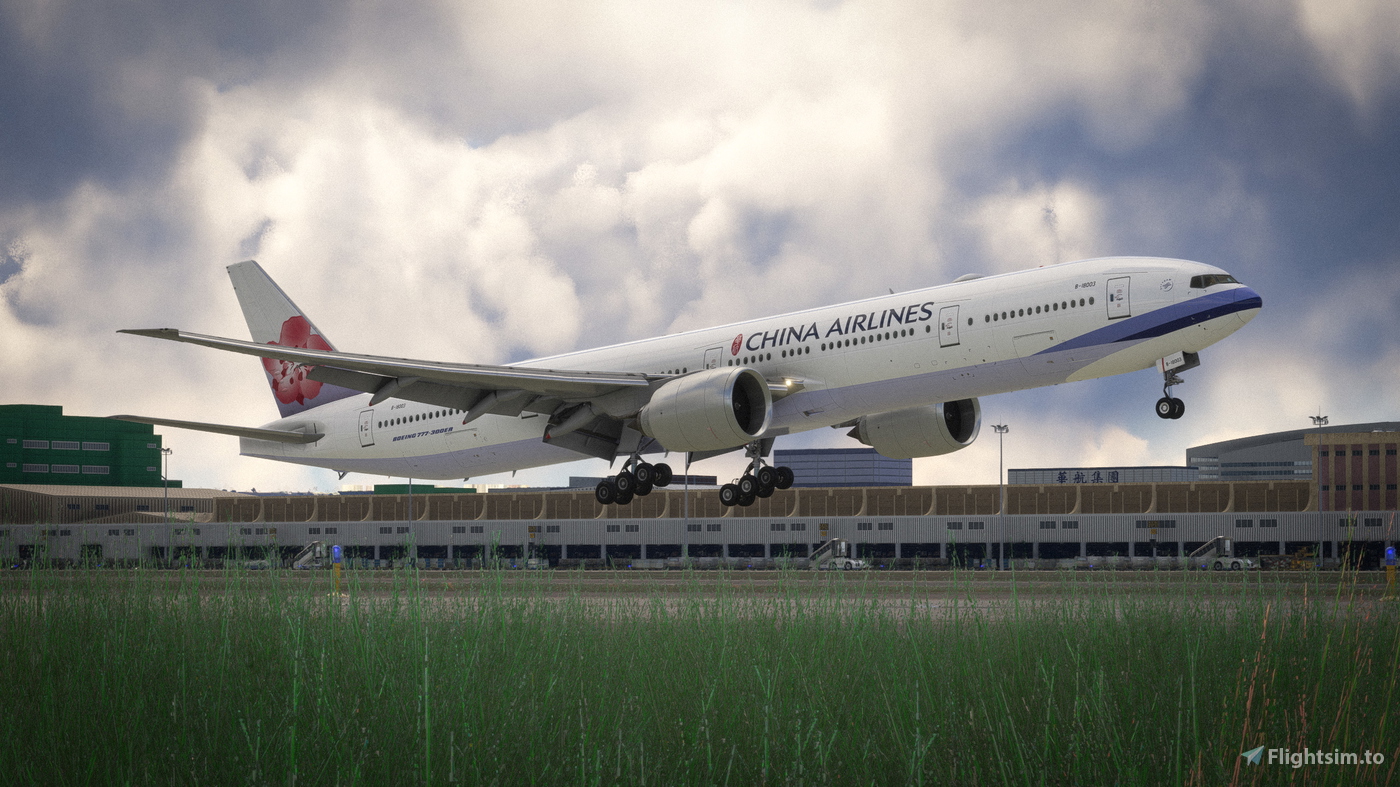 China Airlines (B-18003 - Standard Livery) | PMDG 777-300ER for ...