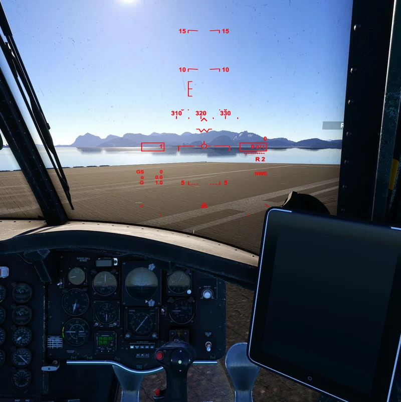Chinook CH-47D HUD/HMD AddOn for Microsoft Flight Simulator | MSFS