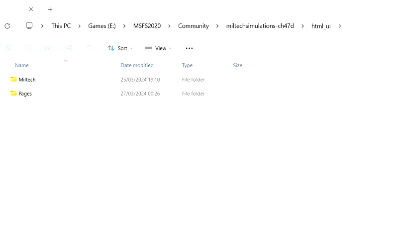 Chinook CH-47D HUD/HMD AddOn for Microsoft Flight Simulator | MSFS