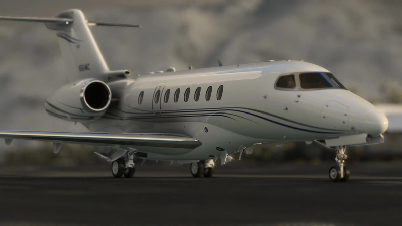 Citation Longitude N864MC for Microsoft Flight Simulator | MSFS