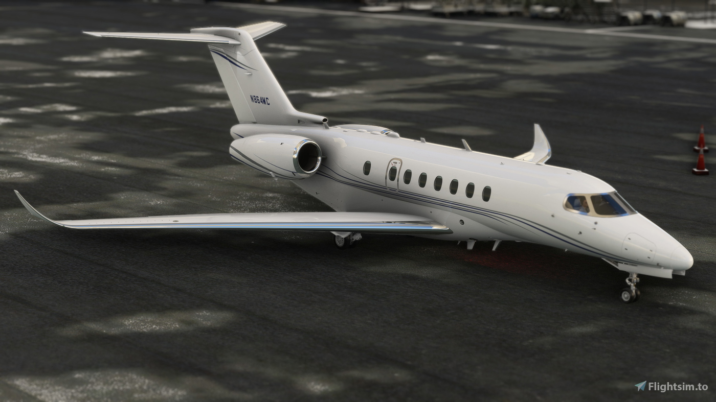 Citation Longitude N864MC for Microsoft Flight Simulator | MSFS