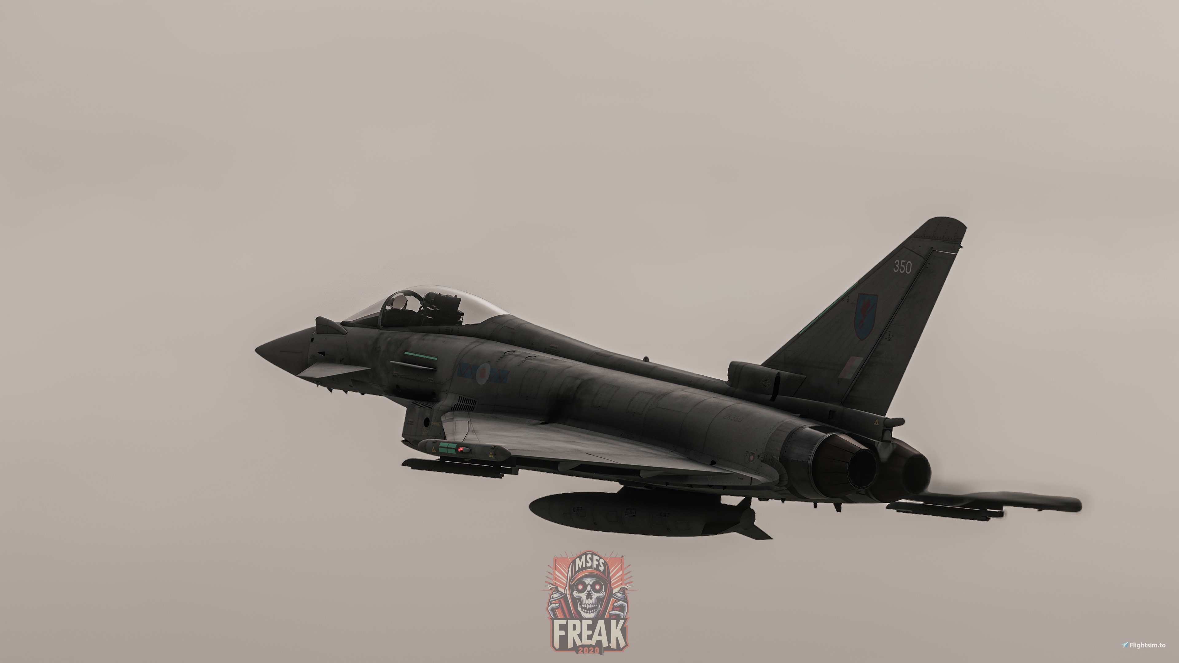 CJ Eurofighter - Enhanced weathered - RAF 6 SQN - MSFS Add-on ...
