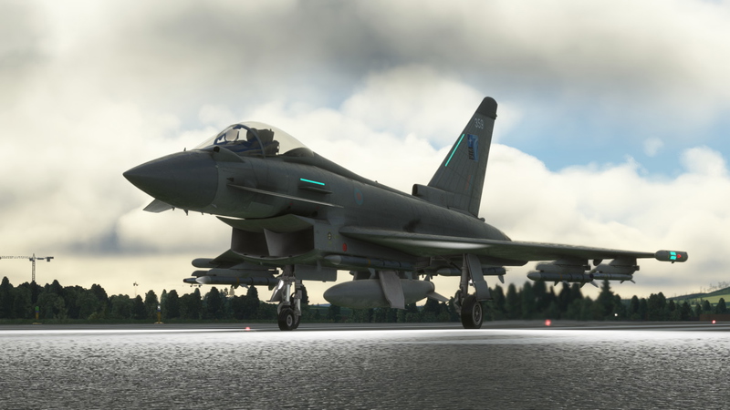CJ Eurofighter Typhoon Liveries for Microsoft Flight Simulator | MSFS
