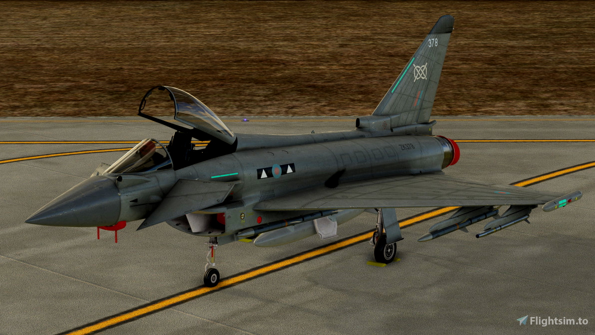 CJ Eurofighter Typhoon for Microsoft Flight Simulator | MSFS | Flightsim.to