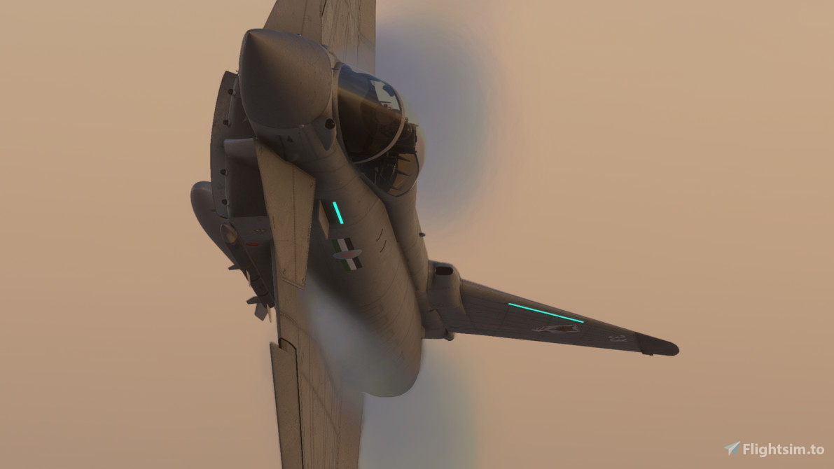 CJ Simulations Typhoon - RAF 12 SQN Liveries With Markings Pack (4 Liveries) (8K Textures) pour ...