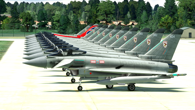 CJ Eurofighter Typhoon Liveries for Microsoft Flight Simulator | MSFS ...