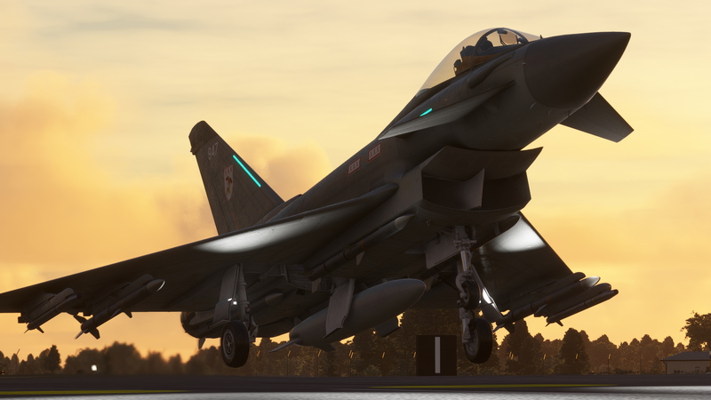CJ Simulations Typhoon - RAF 29 SQN Liveries With Markings (Including 2023 Blackjack) (8K) for ...