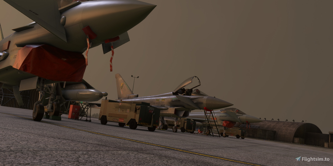 CJ Simulations Typhoon - RAF 3(F) Squadron Pack (7 Liveries) (8K Textures) for Microsoft Flight ...