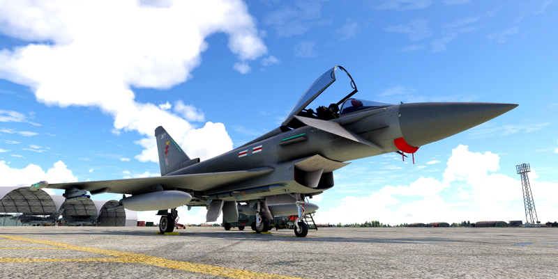 CJ Eurofighter Typhoon Liveries for Microsoft Flight Simulator | MSFS ...