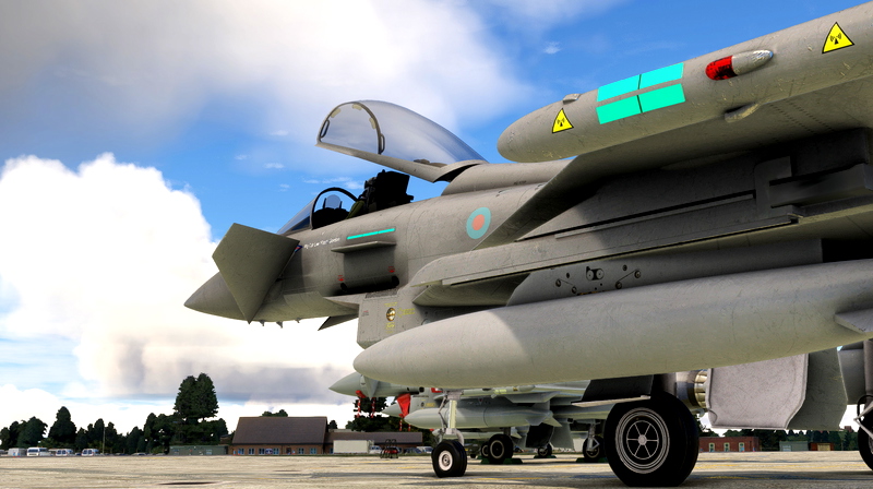 CJ Simulations Typhoon - RAF 41(TE) Squadron (Unmarked) Pack (4 Textures)(8K Liveries) for ...
