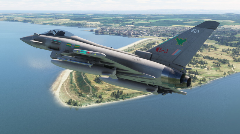 CJ Eurofighter Typhoon Liveries for Microsoft Flight Simulator | MSFS