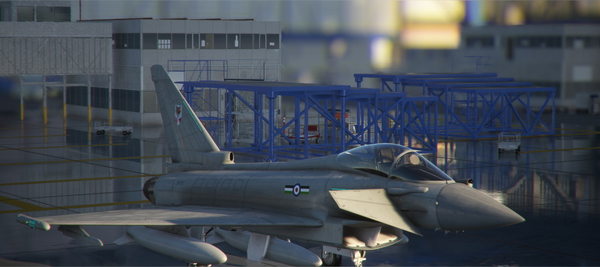 CJ Simulations Typhoon FGR.4|12 Sqn ZK361 100 Years Livery|Custom Tail ...