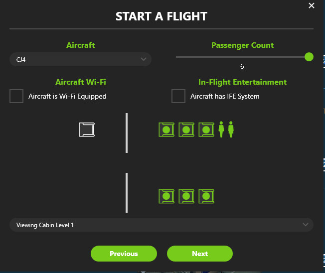 CJ4 Pacx Cabin Layout für Microsoft Flight Simulator | MSFS