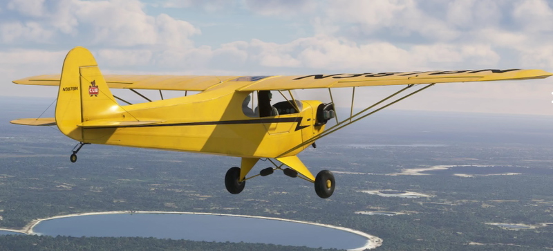 Classic Aircraft Simulations Piper J3C Continental O-200 Engine ...